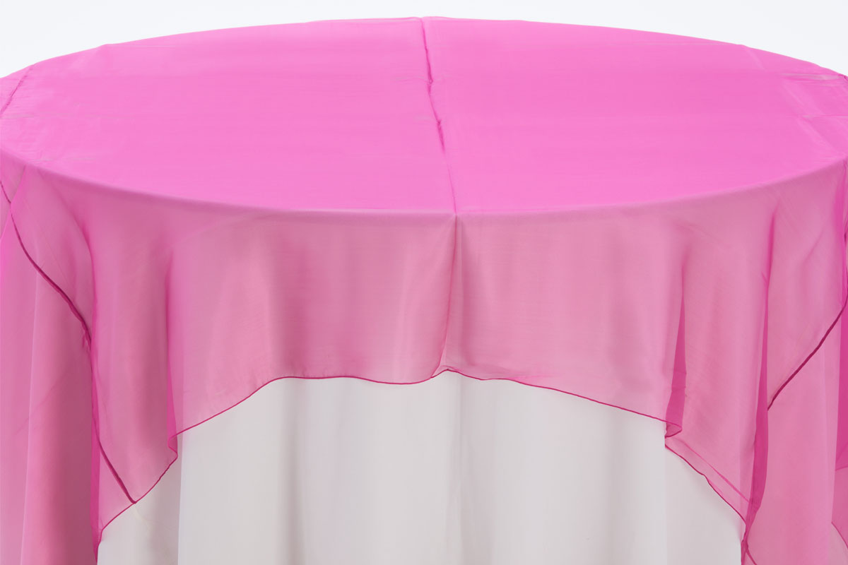 Hot Pink Organza - iRent Everything