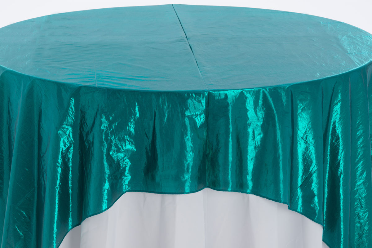 Kelly Green Tissue Lame Overlay - iRent Everything