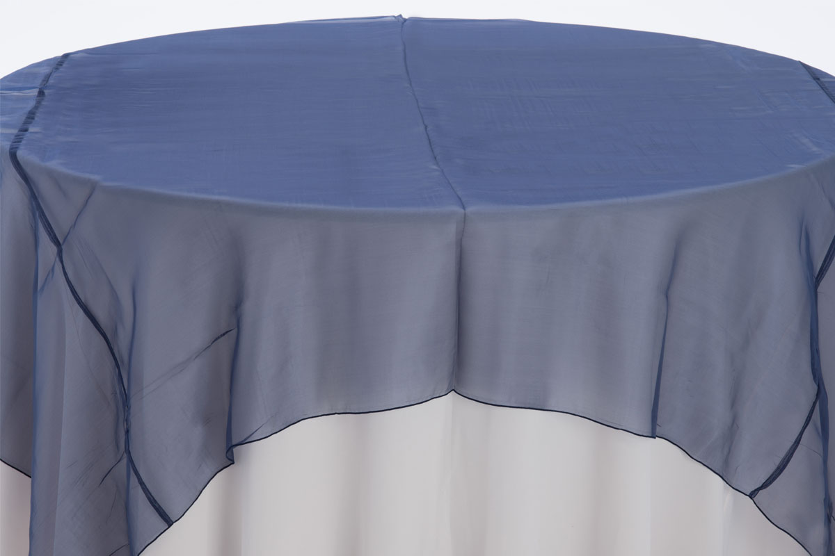 Navy Organza - iRent Everything