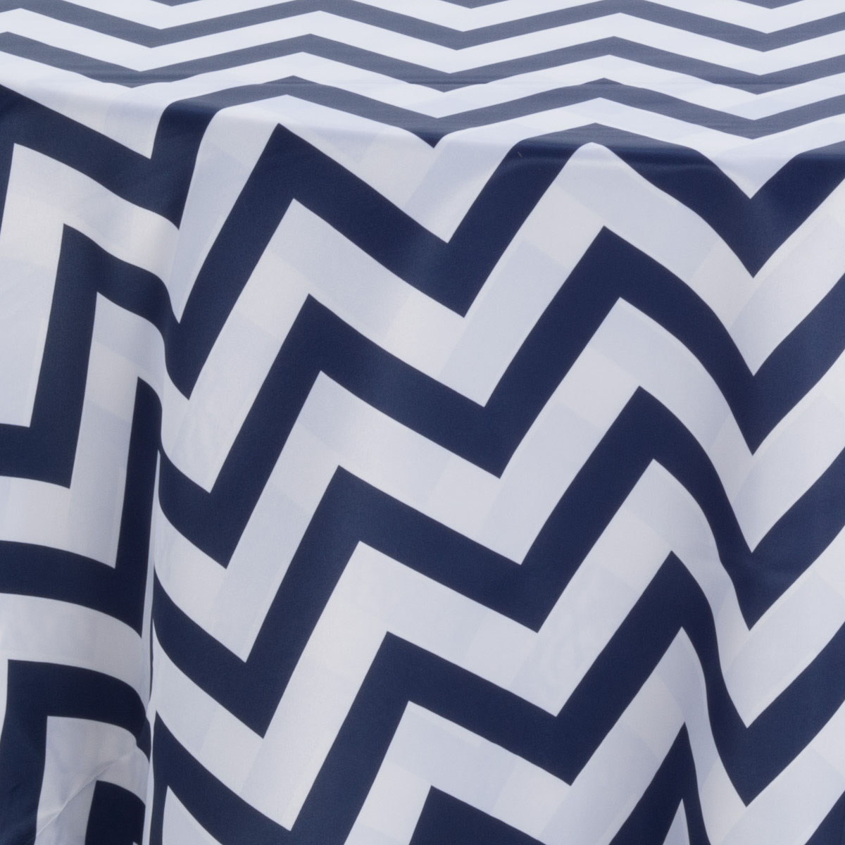 Navy Chevron Prints Overlay - iRent Everything