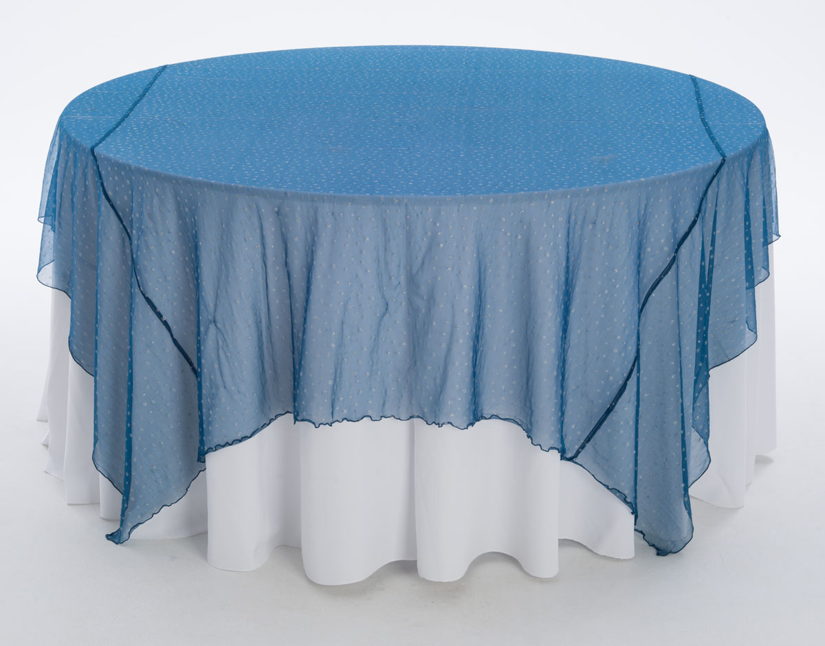 Navy Silver Stars Sheer - iRent Everything