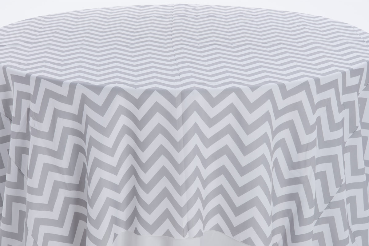 Platinum Chevron Prints Overlay - iRent Everything