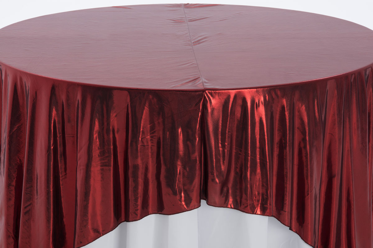 Red Liquid Lame - iRent Everything