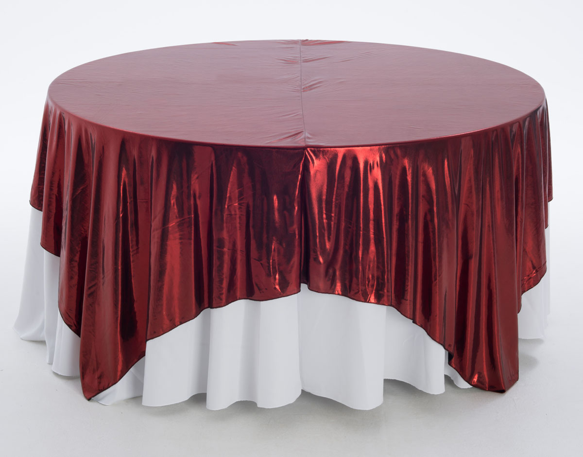 Red Liquid Lame - iRent Everything