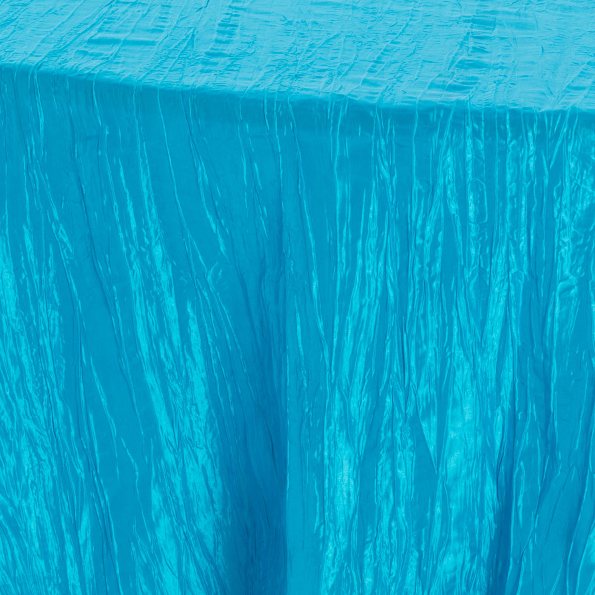 Turquoise Crinkle Taffeta - iRent Everything