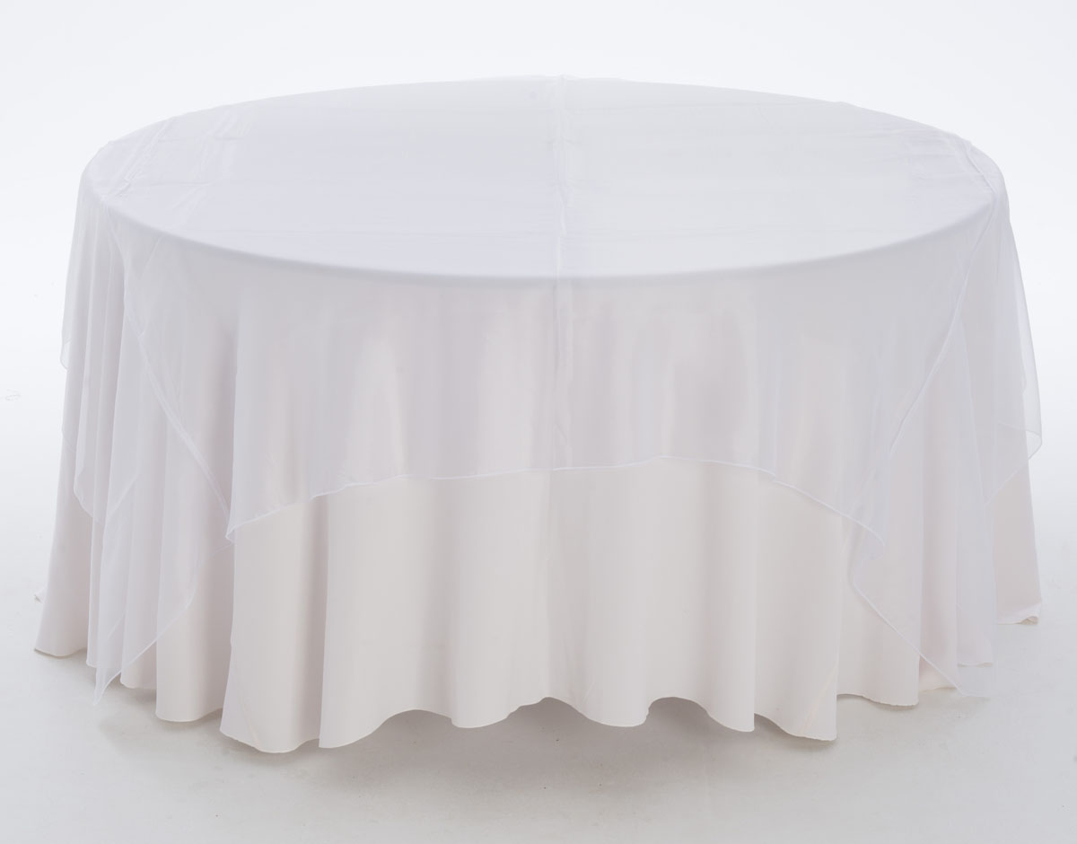 White Organza - iRent Everything