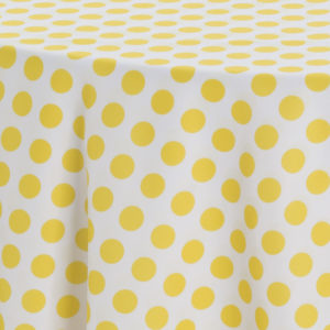 Yellow Dot Prints Overlay - iRent Everything